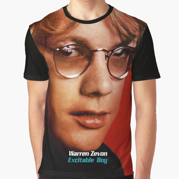 "Warren Zevon: Excitable Boy" T-shirt for Sale by Pop-Pop-P-Pow ...