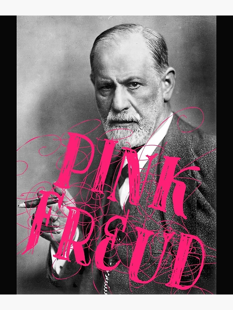 Póster «Lámina fotográfica Pink Freud» de RussianGangs | Redbubble