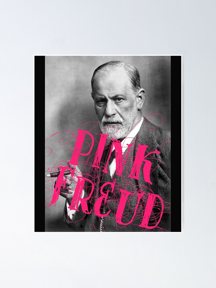 Póster «Lámina fotográfica Pink Freud» de RussianGangs | Redbubble
