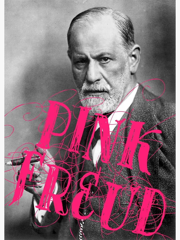"Pink Freud Photographic Print" Sticker for Sale by RussianGangs ...