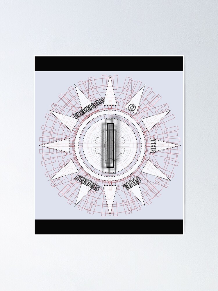 "Prime Time Clock" Poster for Sale by RussianGangs | Redbubble