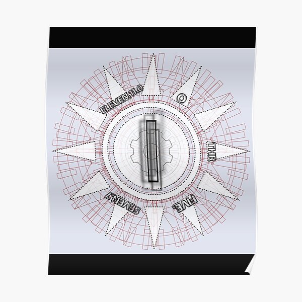 "Prime Time Clock" Poster for Sale by RussianGangs | Redbubble