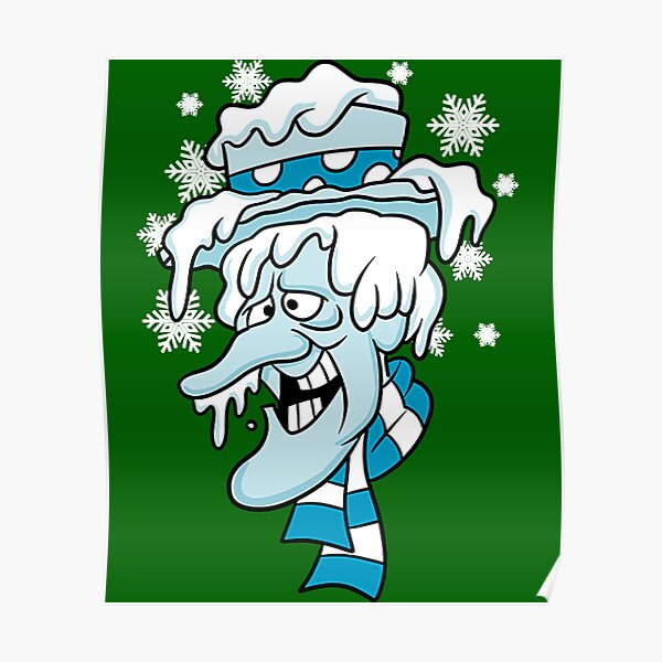 "Miser Brothers - Snow miser " Poster for Sale by Lucasta75 | Redbubble