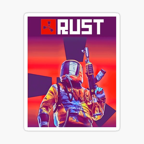 "Game Rust Art." Sticker for Sale by George-Terrazas | Redbubble