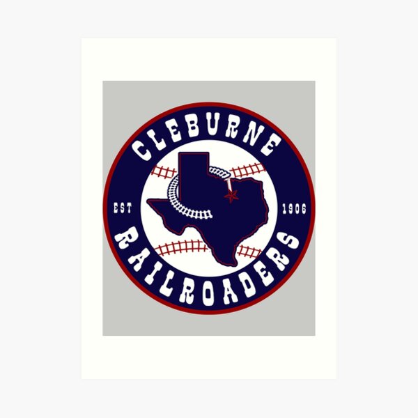 "Cleburne Railroaders logo" Art Print by Delemovicstore | Redbubble