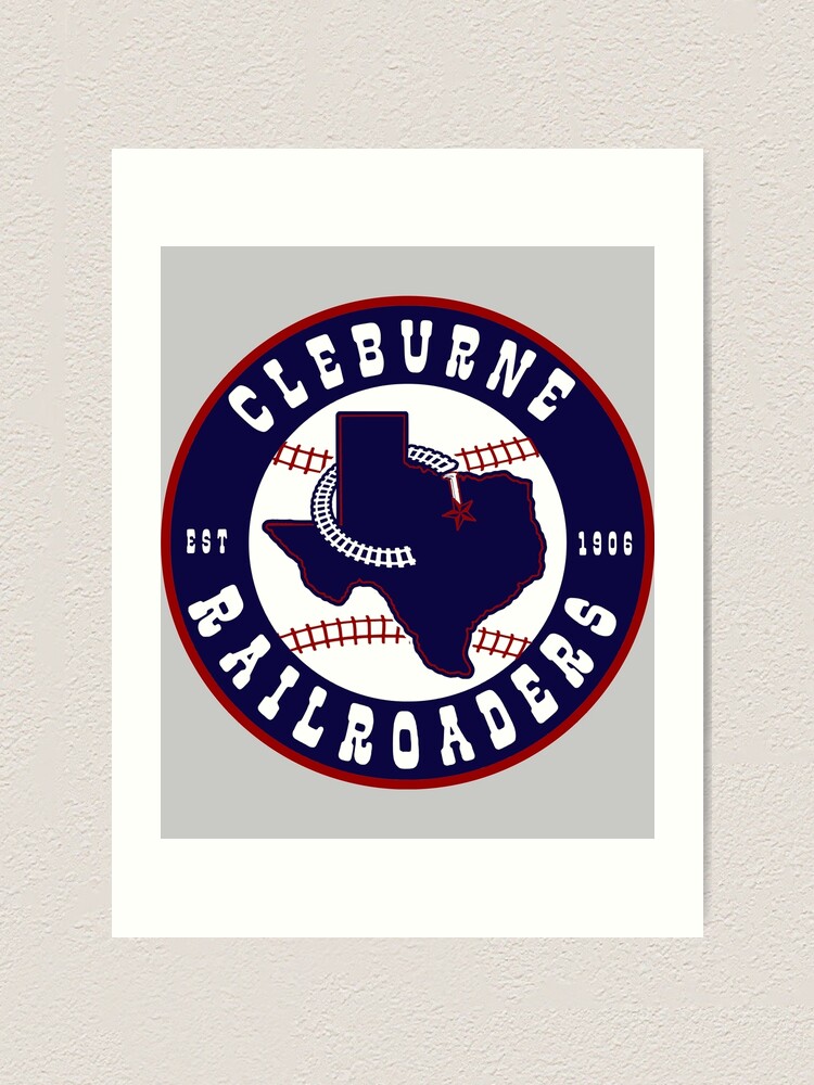 "Cleburne Railroaders logo" Art Print by Delemovicstore | Redbubble