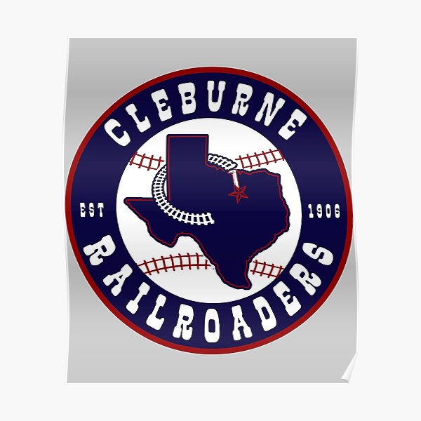 "Cleburne Railroaders logo" Poster for Sale by Delemovicstore | Redbubble