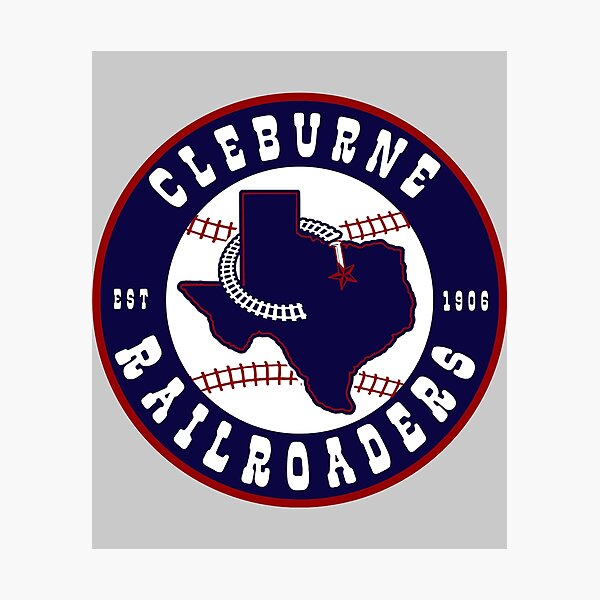 "Cleburne Railroaders logo" Photographic Print by Delemovicstore ...