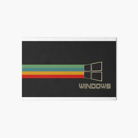 "Windows Microsoft 90's logo " Art Board Print for Sale by RetroBrand ...