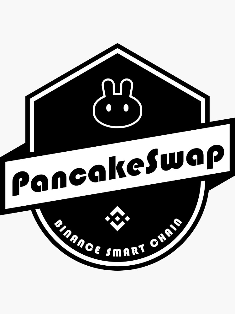 "Pancakeswap Badge" Sticker for Sale by Zusty | Redbubble