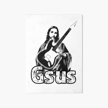 "Gsus" Art Board Print for Sale by TinusCartoons | Redbubble