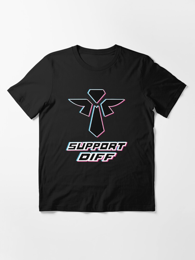 "Support Diff" T-shirt for Sale by Qkibrat | Redbubble | supp diff t ...