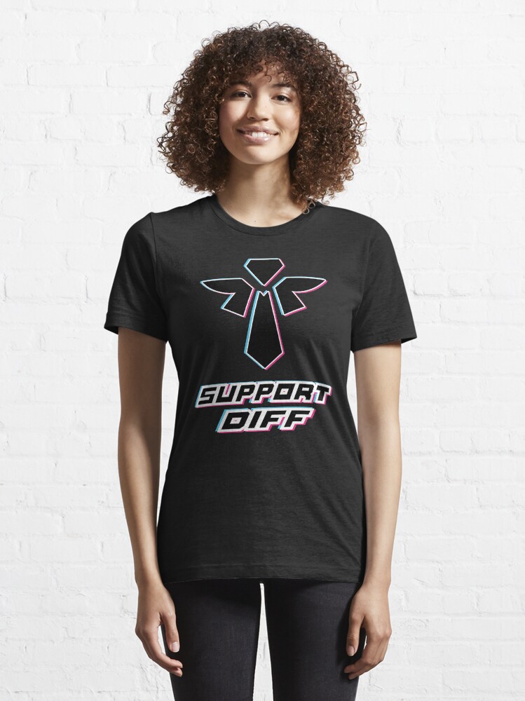 "Support Diff" T-shirt for Sale by Qkibrat | Redbubble | supp diff t ...