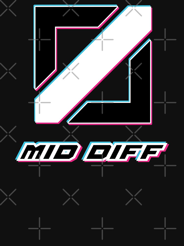 "MID Diff" T-shirt for Sale by Qkibrat | Redbubble | mid diff t-shirts ...