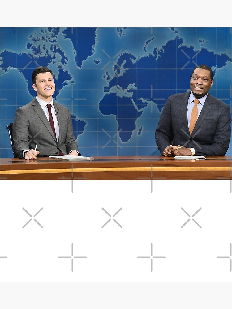 "Weekend Update Michael Che and Colin Jost SNL" Poster for Sale by ...