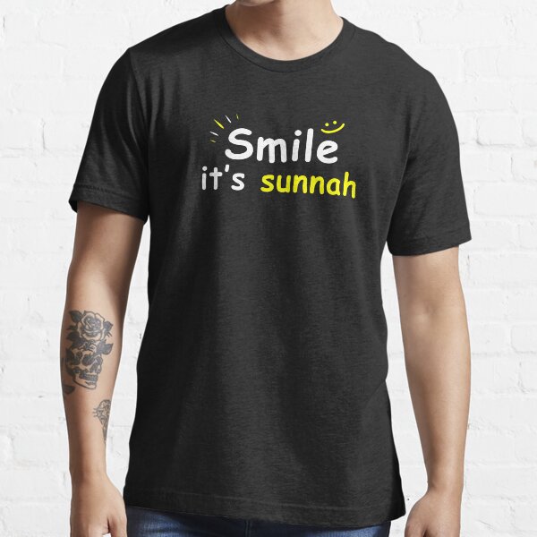"smile its sunnah - islamic quotes" T-shirt for Sale by EfenDesign ...