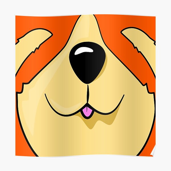 "Akai mask" Poster for Sale by TeekFox | Redbubble