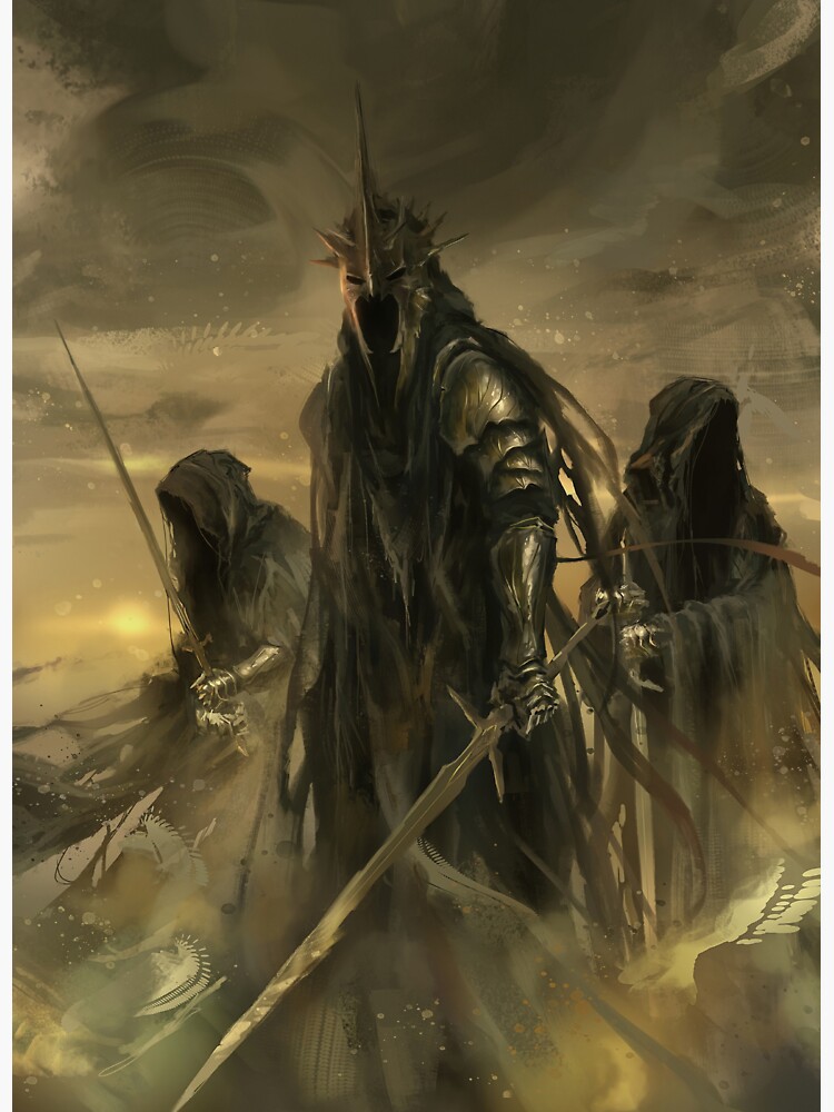 "Witch-king of Angmar" Sticker for Sale by Electhor | Redbubble