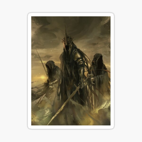 "Witch-king of Angmar" Sticker for Sale by Electhor | Redbubble