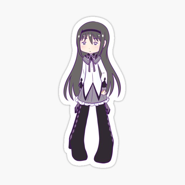 "Akemi Homura" Sticker for Sale by marshmallomanju | Redbubble