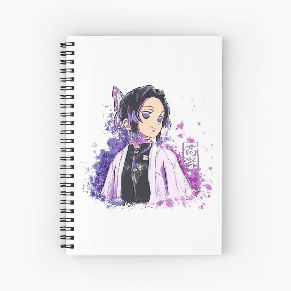 "Nezuko Kamado - Demon Slayer" Spiral Notebook by Maureen-Store | Redbubble