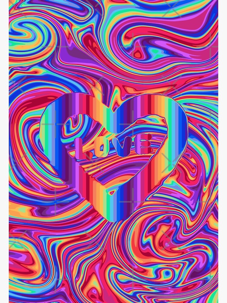 "Marble Paint Effect" Poster by WinLoveDesigns | Redbubble