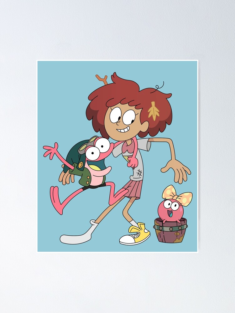 Anne Polly And Sprig Amphibia Poster For Sale By Artnchfck Redbubble