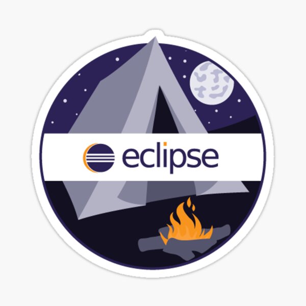 "Eclipse IDE " Sticker for Sale by doduegeek | Redbubble