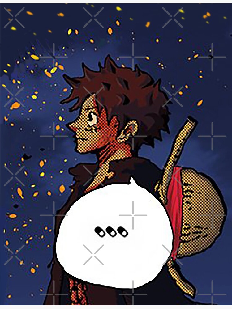 "luffy one piece sky stars" Art Print by Akiraxis | Redbubble