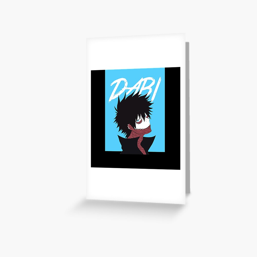 "Dabi prints | dabi sticker | dabi tshirt | myheroacademia | anime ...