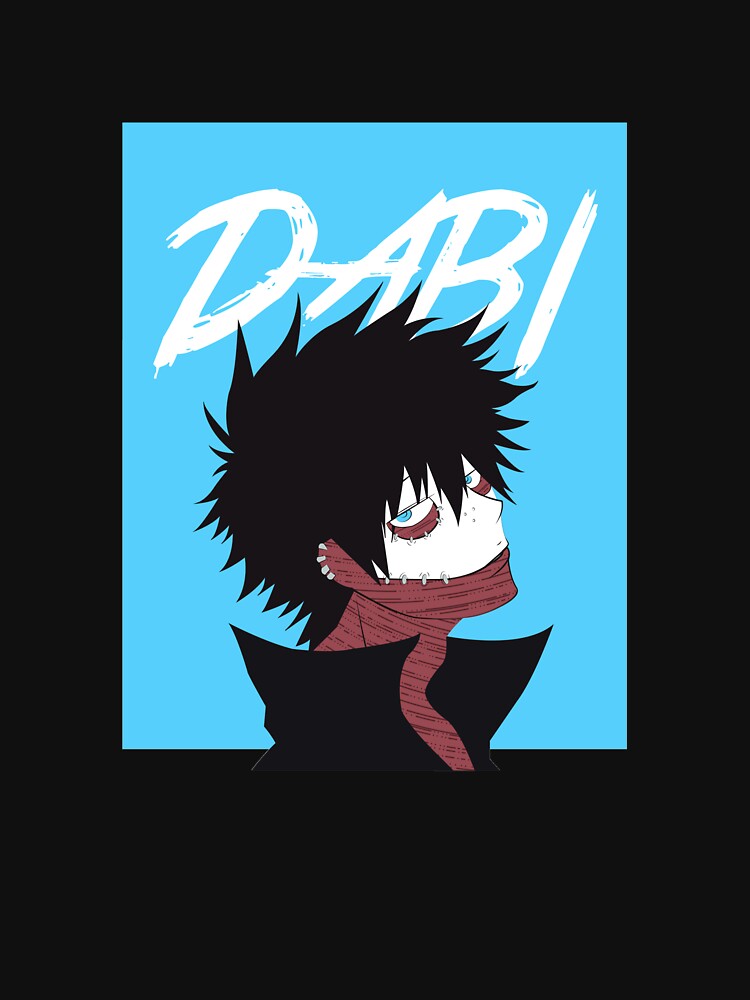 "Dabi prints | dabi sticker | dabi tshirt | myheroacademia | anime" T ...