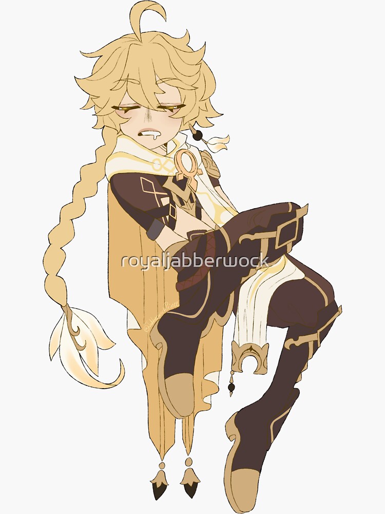 "Sleepy Traveller (Aether)" Sticker by royaljabberwock | Redbubble