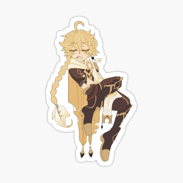 "Sleepy Traveller (Aether)" Sticker by royaljabberwock | Redbubble