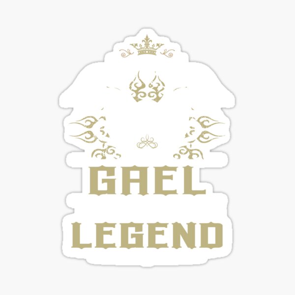 Pegatina «Camiseta con nombre de Gael - Camiseta con artículo de regalo ...