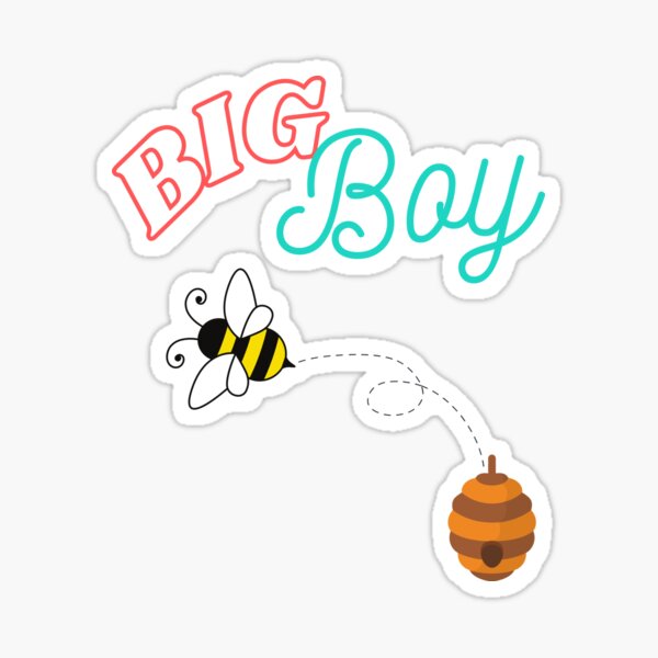"Big Boy" Sticker for Sale by NamSai | Redbubble