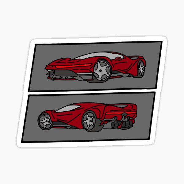 "luxury super car" Sticker for Sale by fokaction | Redbubble