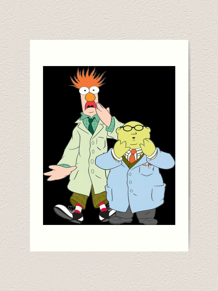 "Beaker and Dr. Bunsen Honeydew The Muppets Show" Art Print for Sale by ...