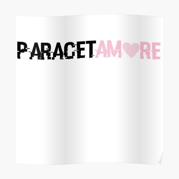 "paracetamol amore" Poster for Sale by hamdellah | Redbubble
