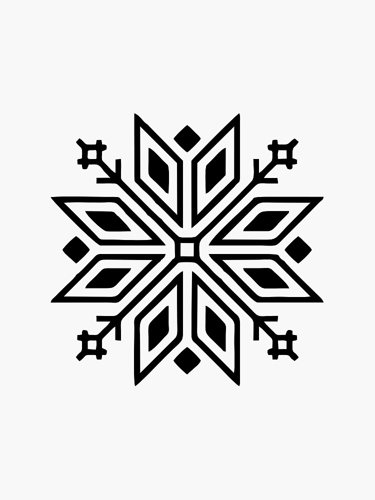 "Latvian symbol Auseklis" Sticker for Sale by OhSoLatvian | Redbubble