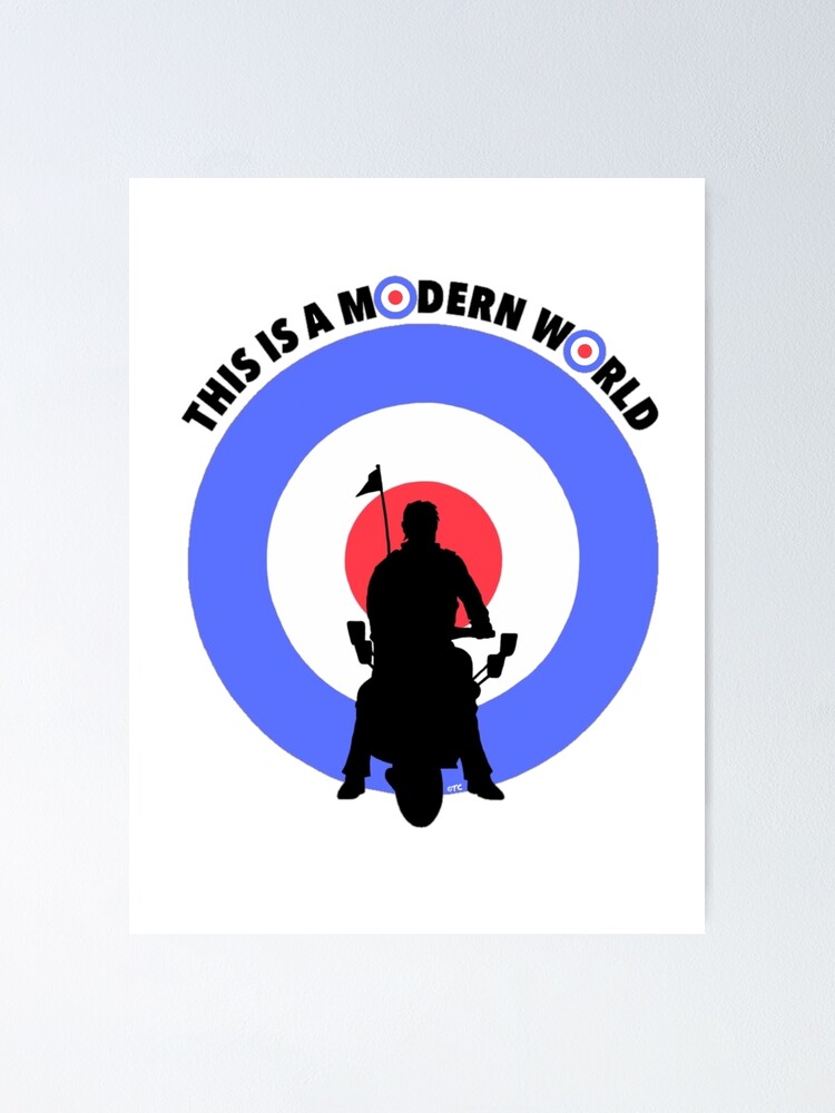 "THE MOD" Poster for Sale by TONYARTIST | Redbubble