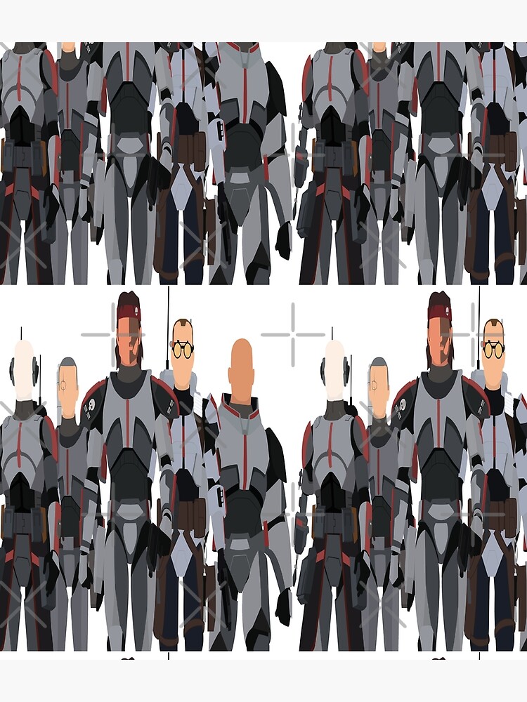 "The Bad Batch" Backpack for Sale by OrakArt | Redbubble