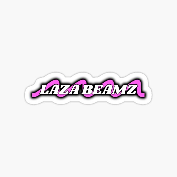 "LASER BEAMS" Sticker for Sale by NOI-Z | Redbubble