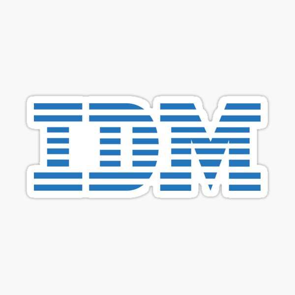 "IDM computer logo" Sticker for Sale by remote21 | Redbubble