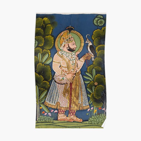 "Maharana Jawan Singh of Mewar" Poster by HinduArtGallery | Redbubble