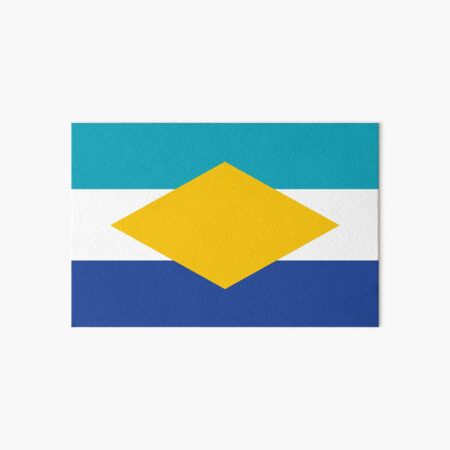 "DReam SMP Snowchester Flag " Art Board Print for Sale by ...