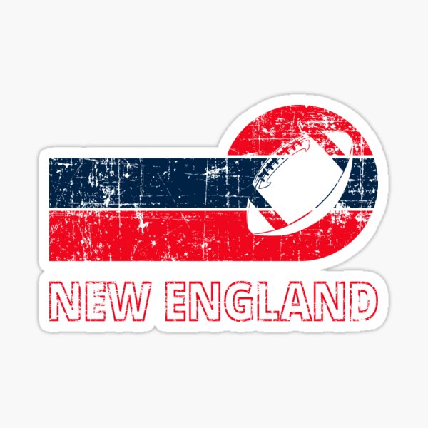 "New England Football Team II" Sticker by lemon-pepper | Redbubble
