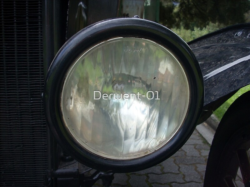 "Ford Model T Headlight" by Derwent-01 | Redbubble