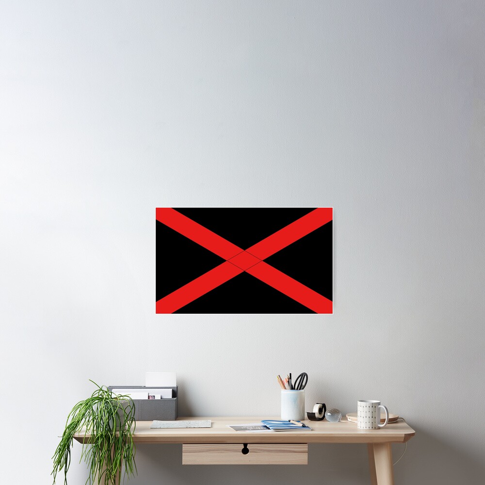 "Lmanburg Pogtopia War Flag,New flag dream smp " Poster for Sale by ...