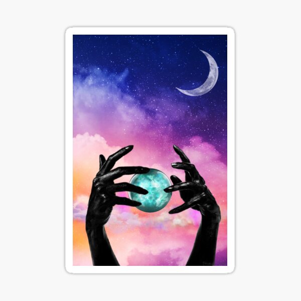 "Sinister Predictions" Sticker for Sale by Senlanoire | Redbubble