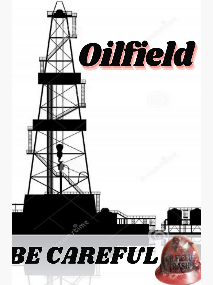" Offshore Oilfield Rigs " Poster by AZZUZ | Redbubble